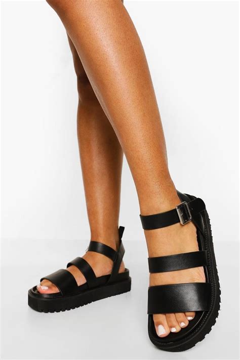 Sandals For Women | Chunky & Lace Up Sandals | boohoo UK