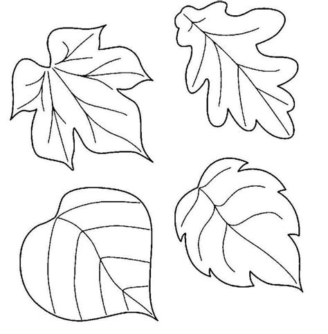 Pin de Maťka Kováčová en Jeseň | Hojas para colorear, Plantillas para ...