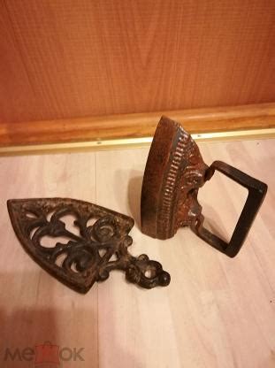 Утюг на подставке, чугун, литье, Урал Касли 3
