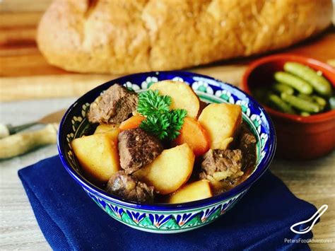 Beef Stew with Potatoes - Kavardak - Peter's Food Adventures