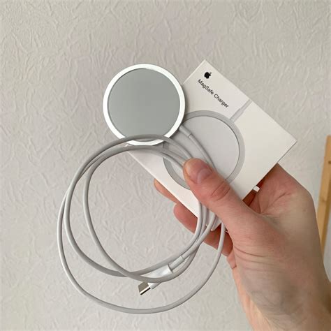 Беспроводная магнитная зарядка MagSafe Charger Оригинальная для iPhone ...