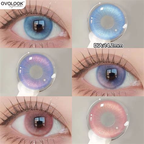 Контактные линзы OVOLOOK-2 шт | AliExpress