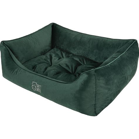 PetBed® Legowisko Komfort – butelkowa zieleń - PetBox