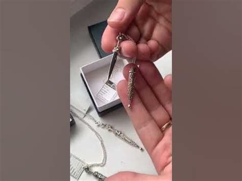 СЕРЕБРЯНЫЙ КУЛОН ВИДЕ КИНЖАЛА НА ПОДАРОК ОТЛИЧНЫЙ ВАРЫАНТ #shorts #топ ...