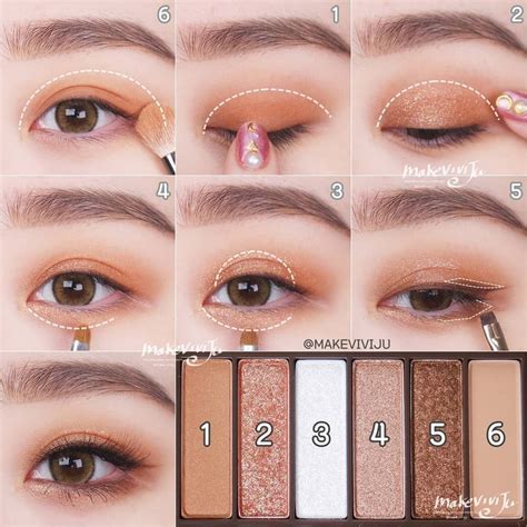 korean makeup | Идеи макияжа, Макияж для глаз, Макияж глаз