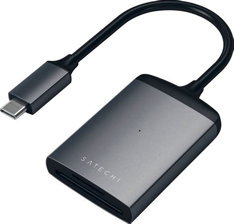 Satechi Aluminum Type-C UHS-II Micro/SD Card Reader USB-Adapter zu SD ...