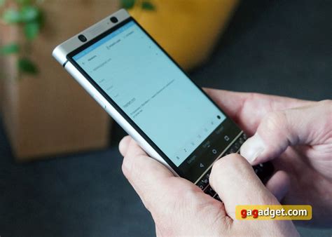 Обзор Android-смартфона BlackBerry KEYone с аппаратной QWERTY ...