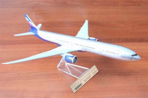 Модель самолета Боинг (Boeing) -777(Аэрофлот) - Моделлмикс модели в ...