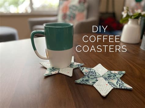Coffee Coasters Sewing Tutorial – Tangled Threads by Jen