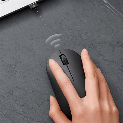 Xiaomi Wireless Mouse Lite 2 - Rato sem fios - 1000 DPI - Preto