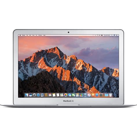 Apple 13.3" MacBook Air (Mid 2017, Silver) Z0UU-MQD321-BH B&H