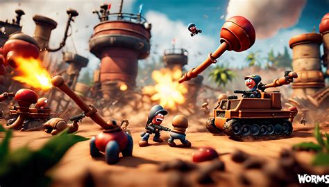 Оружие ближнего боя и его особенности в игре Worms - Worms - Червячки