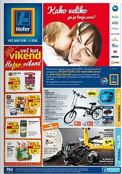 Hofer katalog od 1. 6., in od 4. 6.