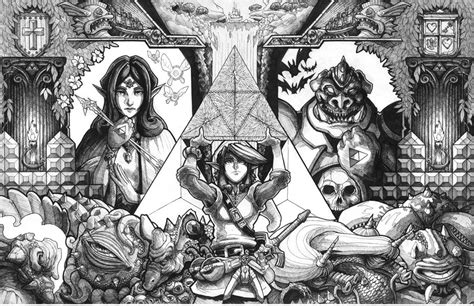The Original Legend Inks by RadicalDreamerX on DeviantArt