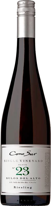 Вино Cono Sur, Single Vineyard №23, Riesling, Valle del Bio-Bio, 2016 ...