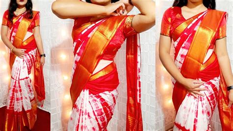 How to drape silk saree perfectly | Beginners saree draping tips ...