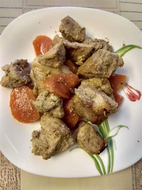 Мясо запечённое в горшочке - рецепт автора Марина