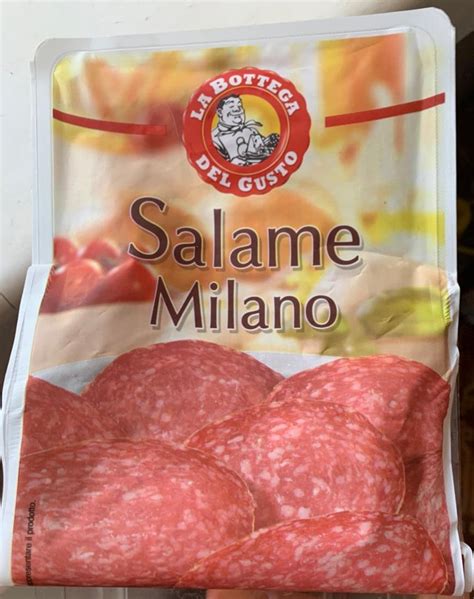 Колбаса салями Salame Milano La Bottega Del Gusto - калорийность ...