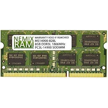 Amazon | NEMIX RAM 8GB DDR4-1866メモリ Apple iMac後期 2015 17、1 Retina 27インチ ...