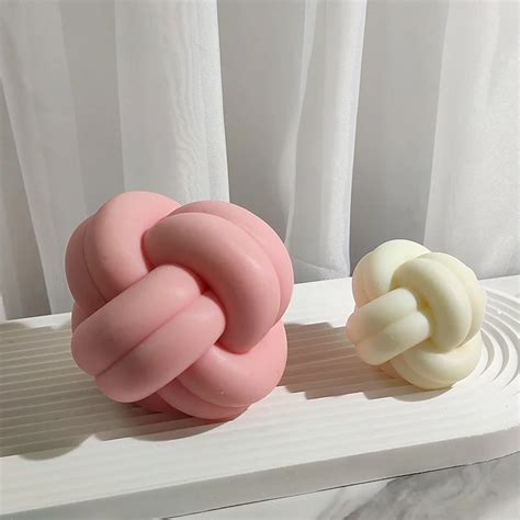 Силиконовая форма для свечей с узлом | AliExpress