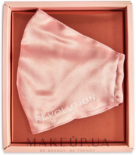 Шелковая защитная маска для лица, розовая - Makeup Revolution Re ...