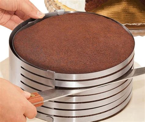 Кольцо раздвижное для нарезки коржей