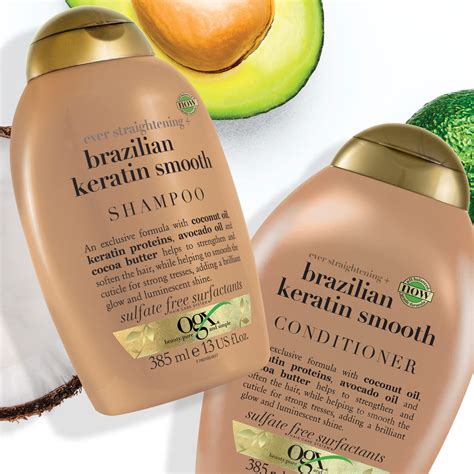 OGX Brazilian Keratin Smooth Conditioner, 385ml : Amazon.de: Beauty