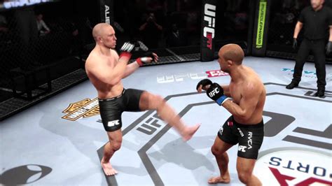 EA SPORTS™ UFC® GSP switch kick ! - YouTube