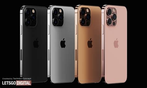 iPhone 13 Pro впервые показали в новых цветах Sunset Gold и Rose Gold ...
