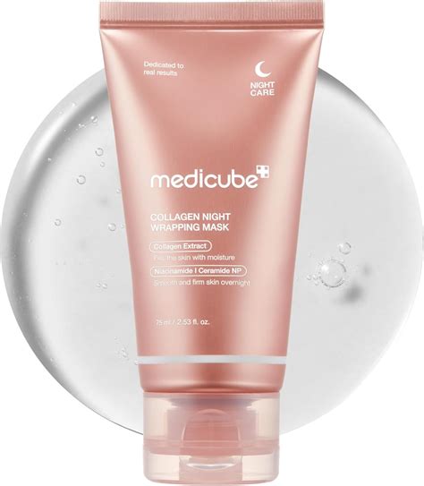 Medicube Collagen Night Wrapping Cream | Overnight Sleeping Mask to ...