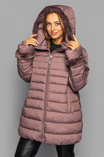ЖЕНСКИЙ ЗИМНИЙ ПУХОВИК С МЕХОМ CLASNA CW18D306CQ от продавца: ShopKtl ...