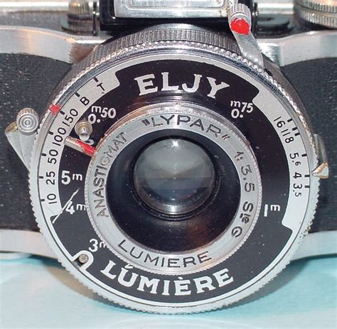 ELJY Lumiere Super ELJY type 5 1945 top speed 1/150 sec., most have ...