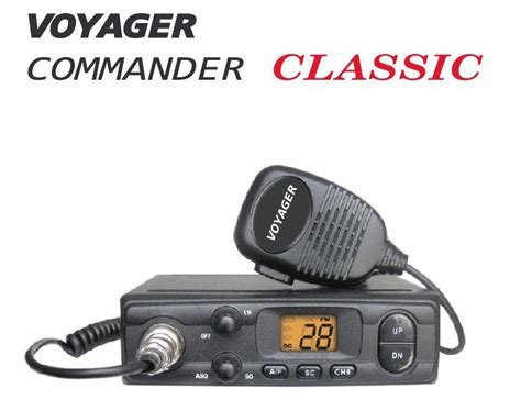 ☎ Voyager COMMANDER CLASSIC CB 27МГц рация для дальнобойщиков купить в ...