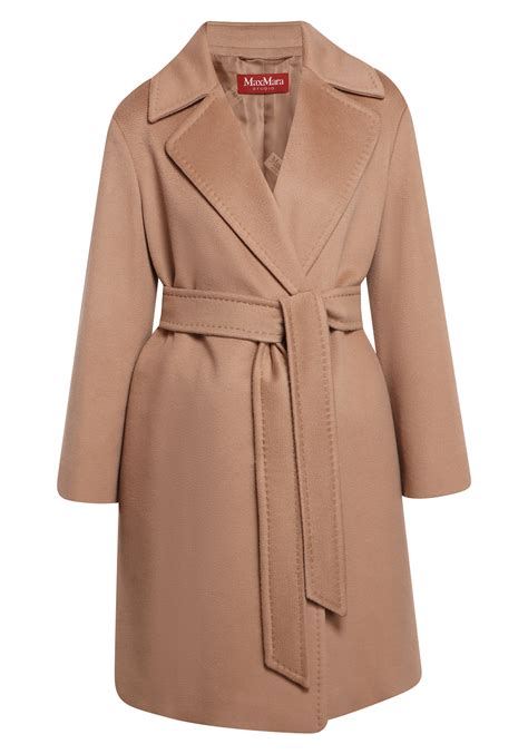 Пальто Max Mara TIGRE цвет кэмэл - купить в интернет-магазине online ...