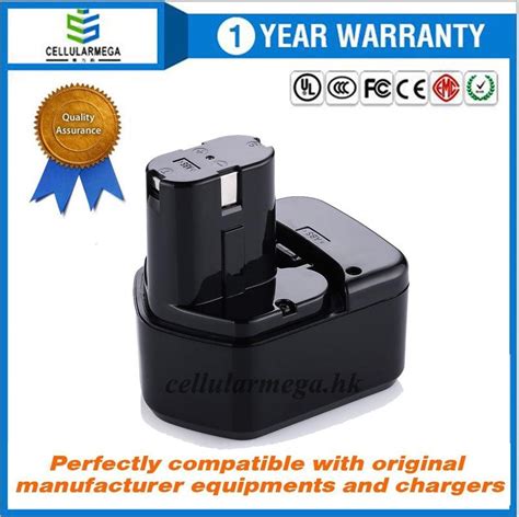 Replacement Battery for Hitachi EB1214S EB1212S EB1214L Eb1220bl ...