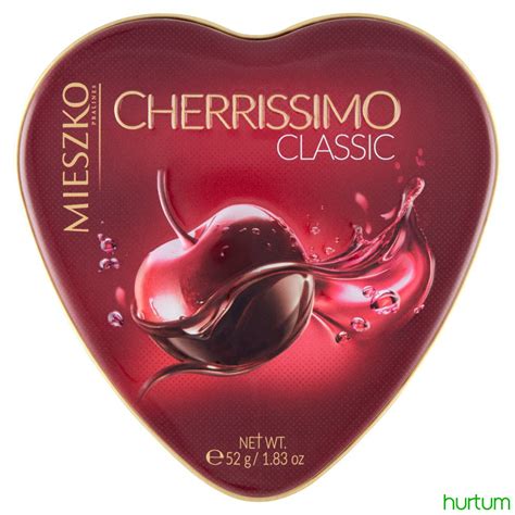 Mieszko Cherrissimo Classic Praliny z wiśnią w alkoholu 52 g w Hurtum.pl