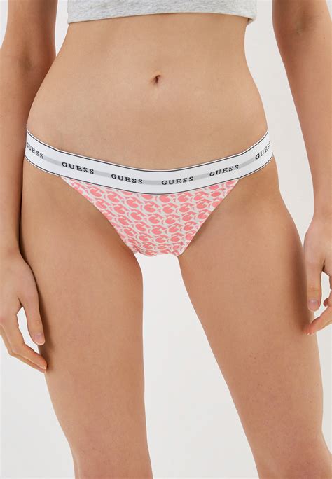 Трусы Guess, цвет: розовый, RTLACK442701 — купить в интернет-магазине ...
