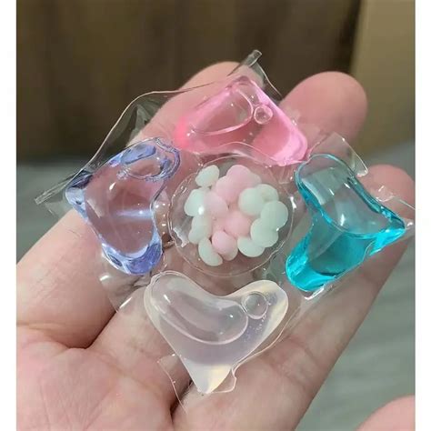 Capsules Laundry Beads Soap Scent Nature Laundry Detergent Pods ...