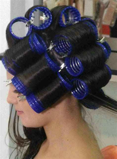 Pin by T.Shima on tightly wetset | Hair curlers, Hair rollers, Hair ...