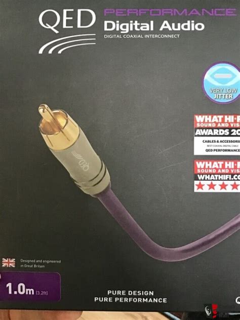 1 Meter QED Performance Digital coaxial cable For Sale Or Trade ...