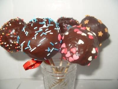 Шоколадные шарики на палочке(пирожное«Картошка»)или CakePops - Страница ...