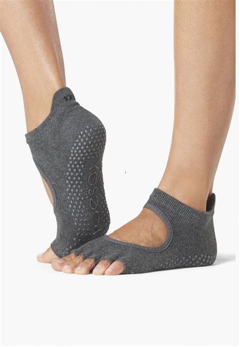 Носки Toesox, цвет: серый, MP002XW0I6KI — купить в интернет-магазине Lamoda