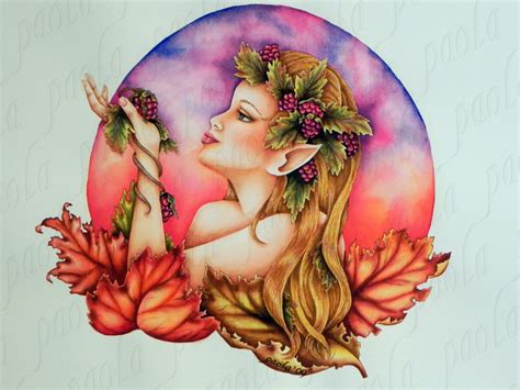 Berry Fairy by Pauchilei on DeviantArt