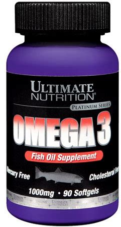 Omega-3 (Ultimate Nutrition) — SportWiki энциклопедия