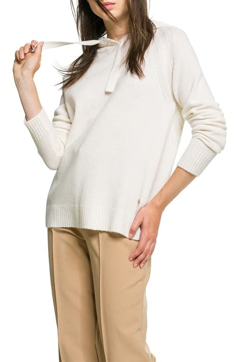 FRIEDA & FREDDIES NY Strick-Hoodie ecru » günstig online kaufen ...