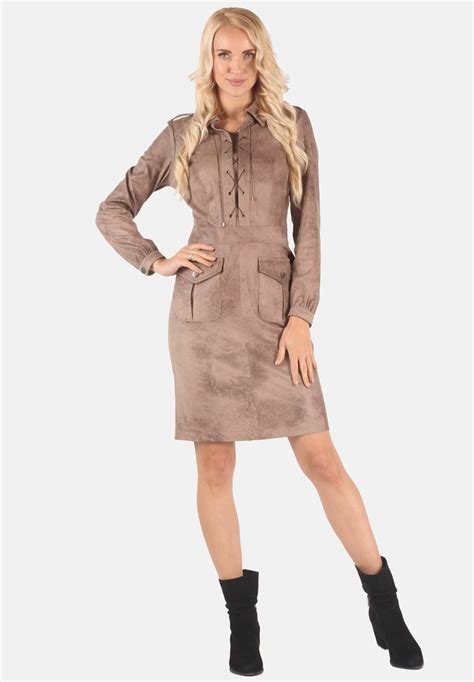 Margo collection COLLECTION SKÓRKA - Day dress - beżowy/beige - Zalando