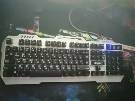 Клавиатура Defender Metal Hunter GK-140L USB, RGB, White (45140 ...