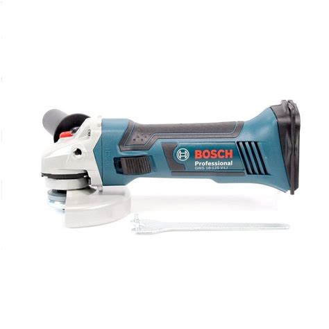 Bosch GWS 18-125 V-LI Szlifierka kątowa (solo) - Domitech.pl