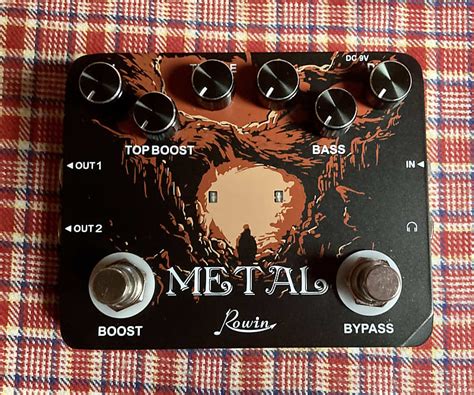 Rowin LTL-03 Twin Series Stereo Metal Muff pedal / New in Box | Reverb
