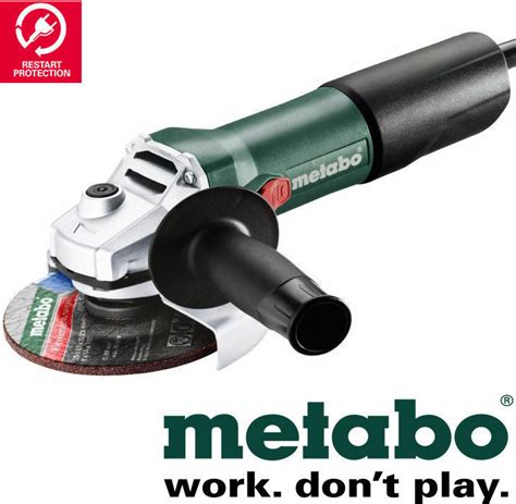 Metabo W 850-125 Τροχός 125mm Ρεύματος 850W 603608000 | Skroutz.gr